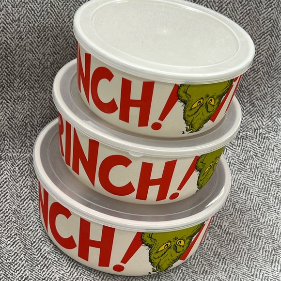 Dr. Seuss | Other | Grinch Food Containers | Poshmark